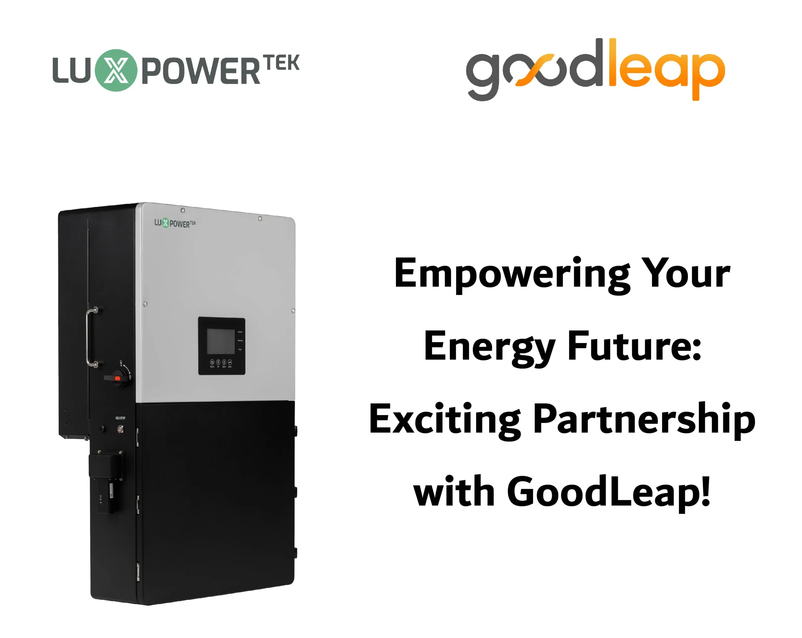 Empowering Your Energy Future: Exciting Partnership with GoodLeap!